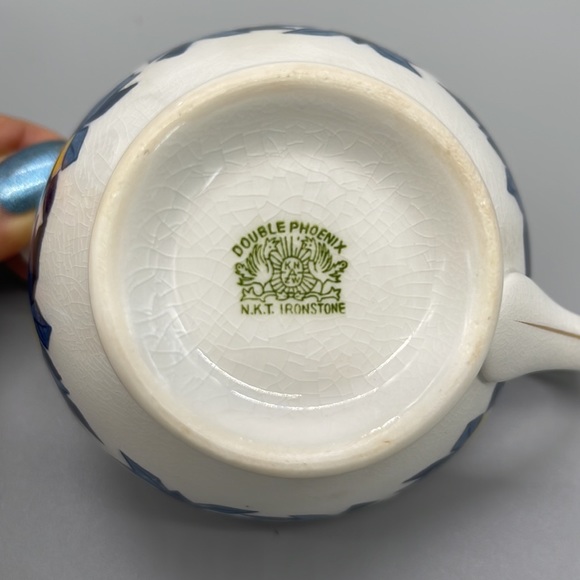 Dining | Vintage Double Phoenix Nkt Berries Ironstone Sugar Creamer ...